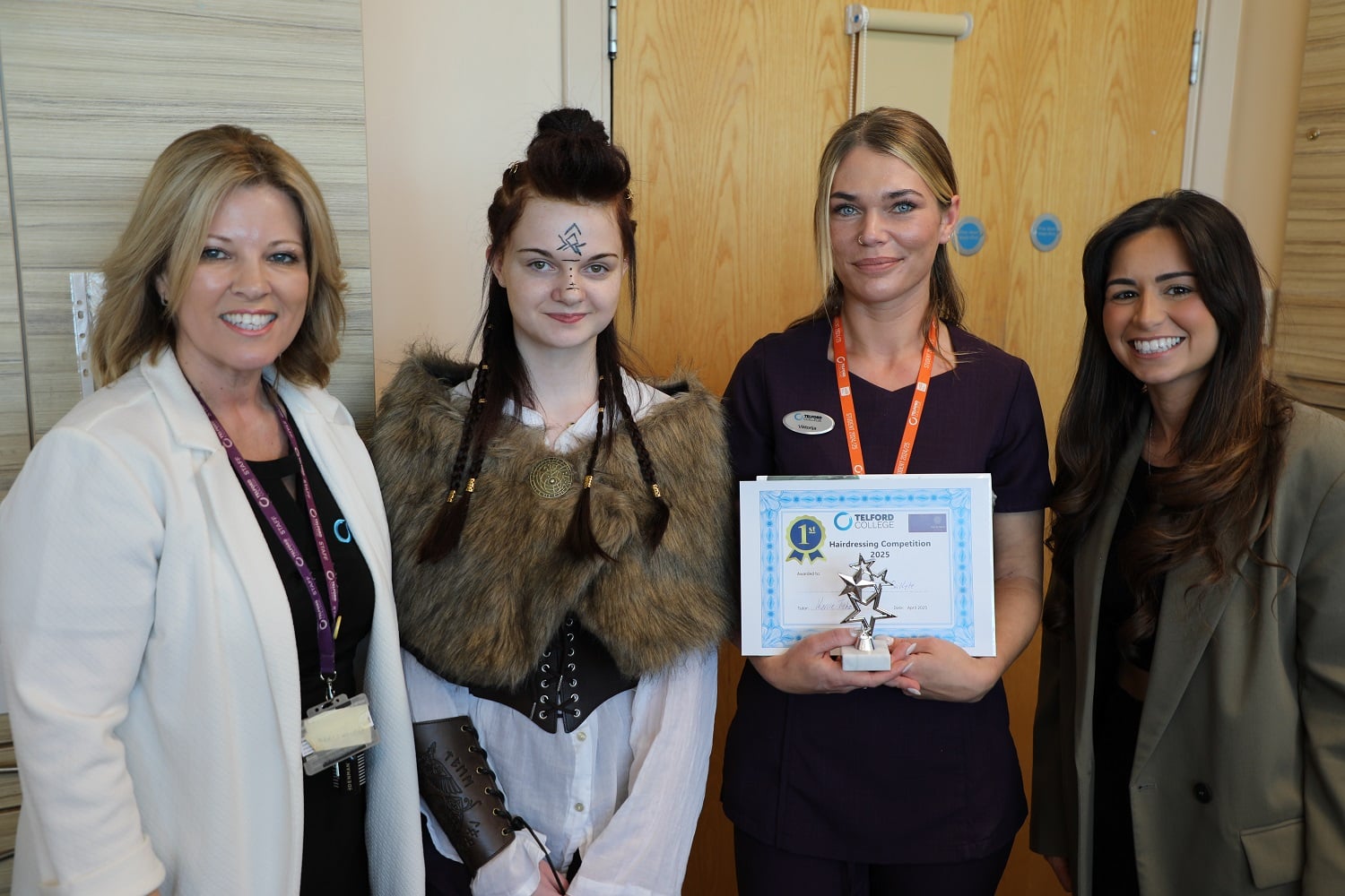 Hairdressing students turn on the Hollywood style - Telford College
